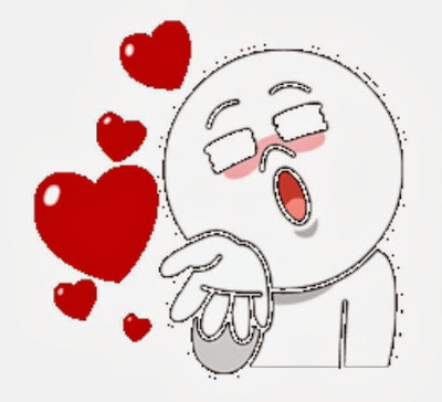 Download Sticker Line Moon | Deloiz Wallpaper