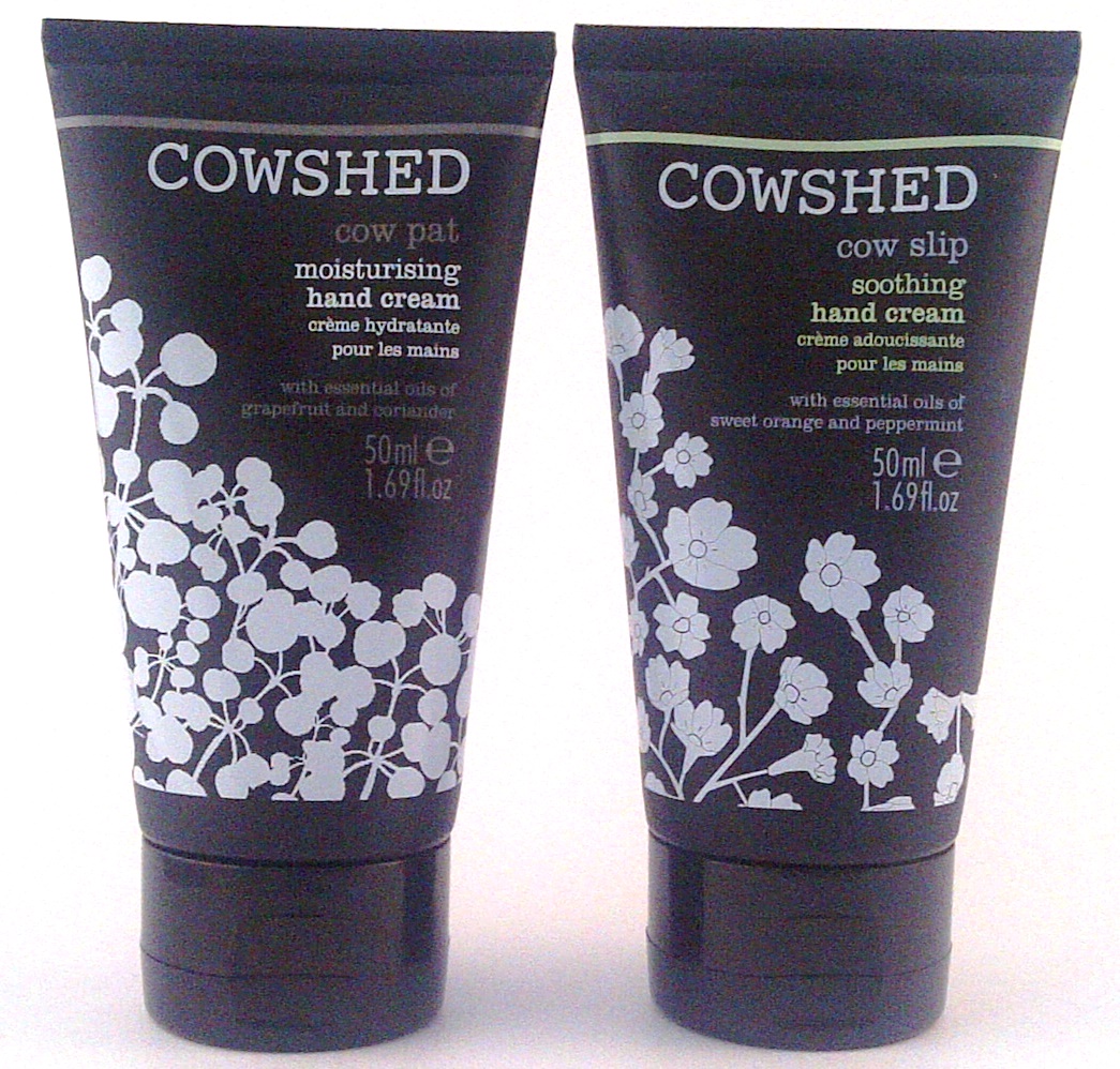 BeautySwot: COWSHED Cow Slip and Cow Pat Hand Creams Reviewed