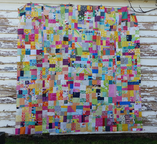 crazy mom quilts: scrap vortex QAL, week 5