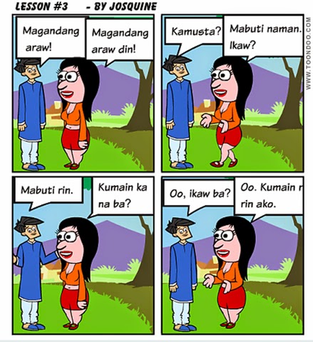 Let's Speak Tagalog Lesson #3: Mga Simpleng Pagbati (Part 2) | Chinito ...