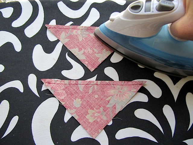 Sew Many Ways...: Half Square Triangle Tutorial...