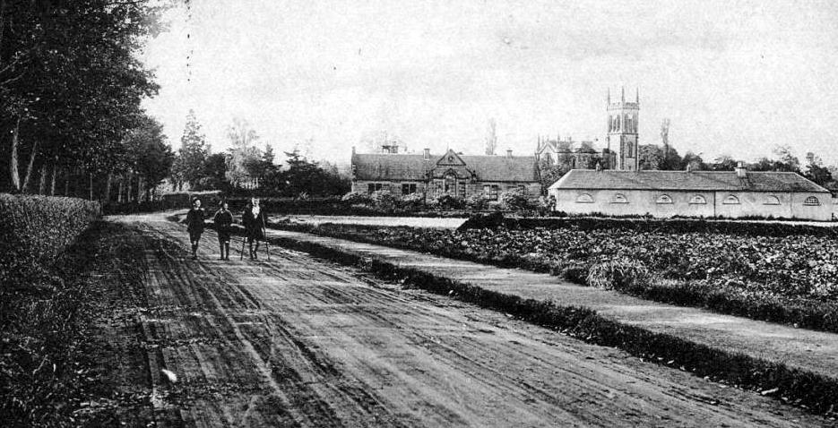 Tour Scotland: Old Photograph Errol Perthshire Scotland
