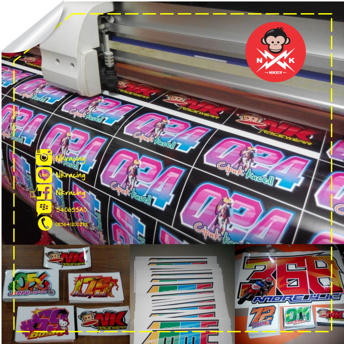 JERSEY RACING: NOMER START