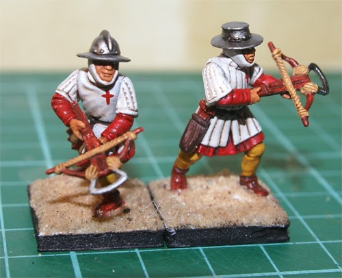 Deadkingsrise Painting and Modelling: Fireforge crusader crossbowmen