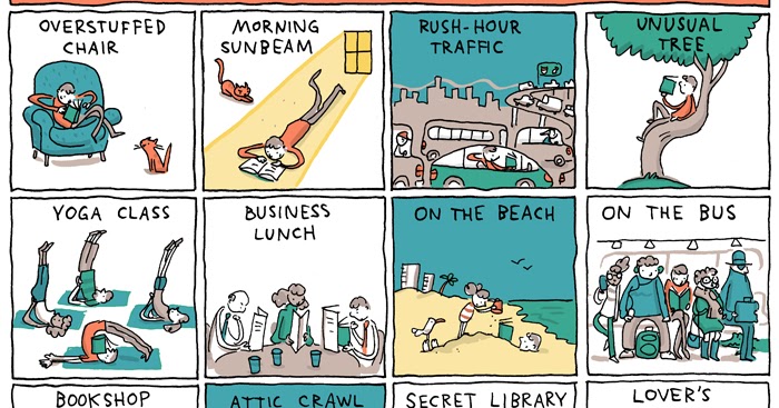INCIDENTAL COMICS: Perfect Reading Spots