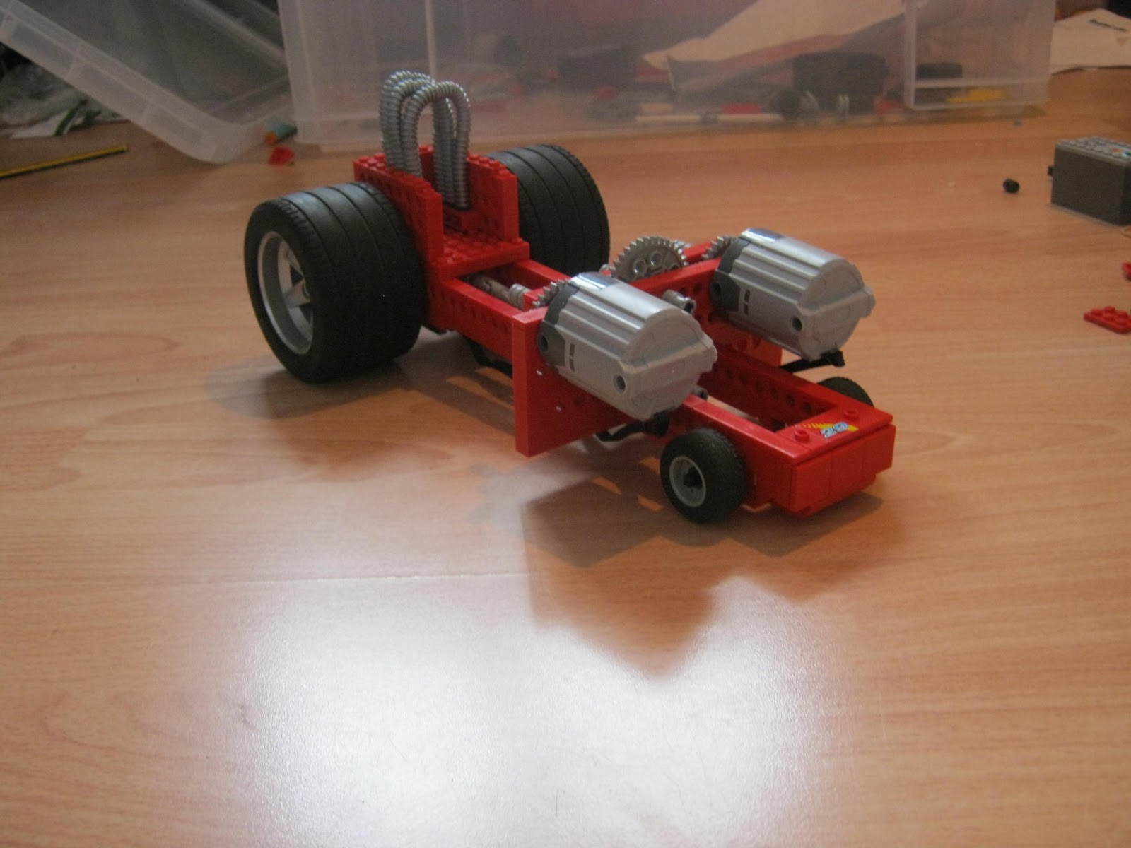 BLTPA lego pulling: Tractors