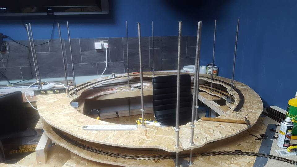 Lewis Lake Model Railroad: Helix Design and Building