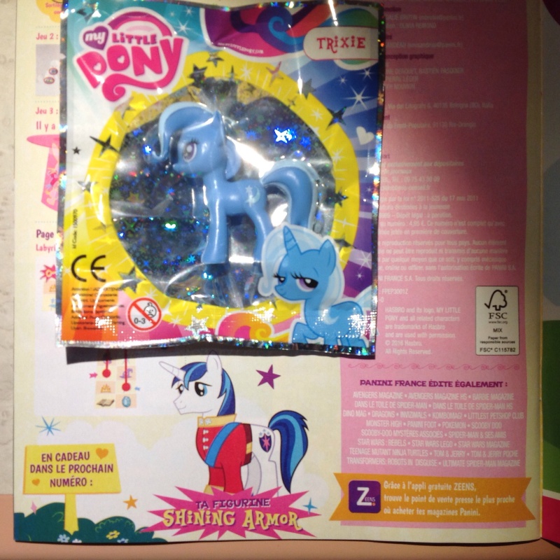 Trixie now included with several EU Magazines. Shining Armor Next | MLP ...