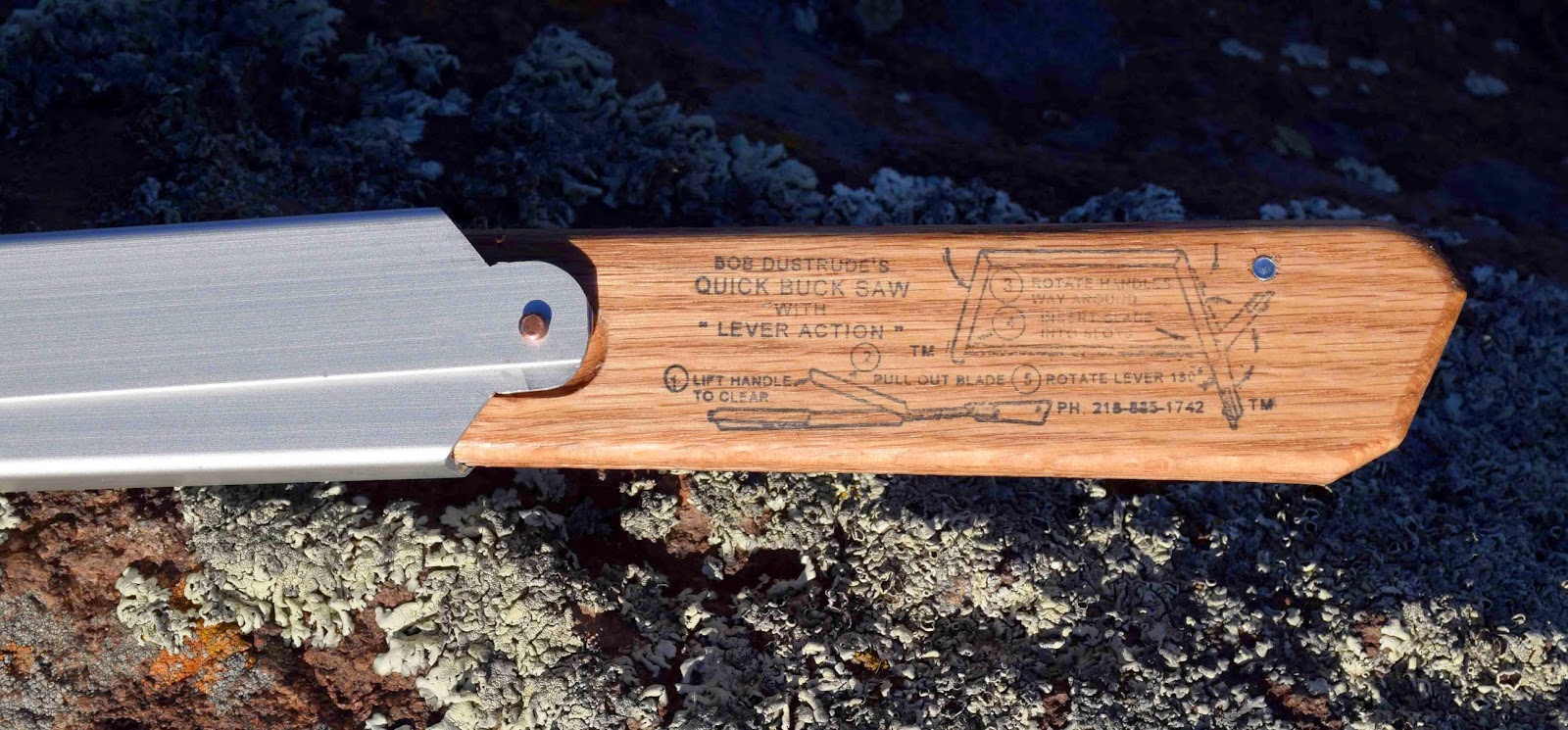 Rocky Mountain Bushcraft: GEAR REVIEW: Bob Dustrude Folding Bucksaw ...