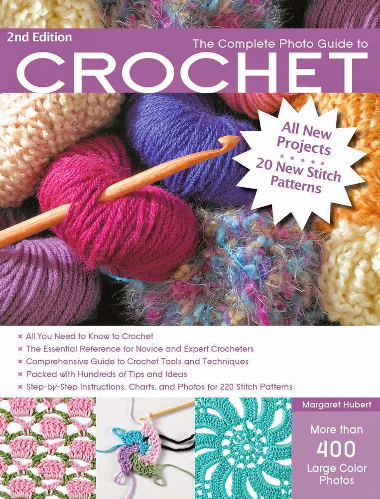 Book Review: The Complete Photo Guide to Crochet by Margaret Hubert