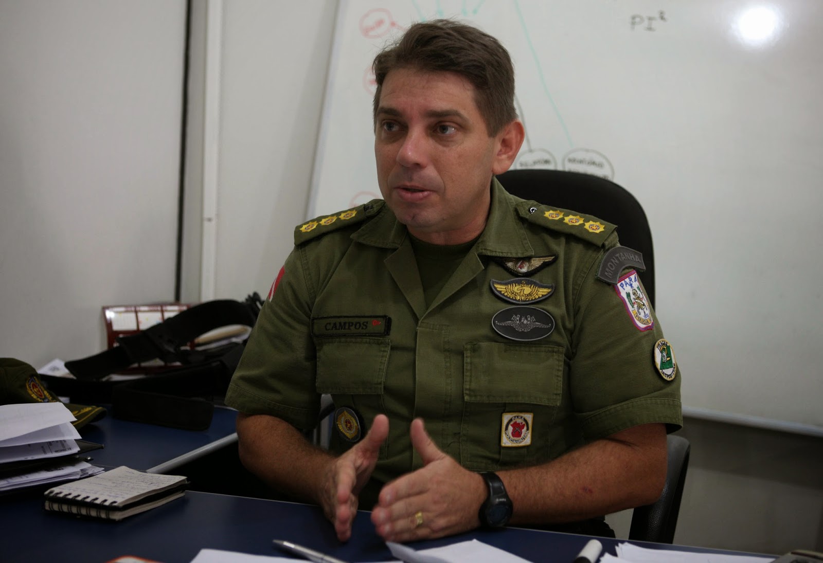 O Mocorongo: Novo comandante para a PM