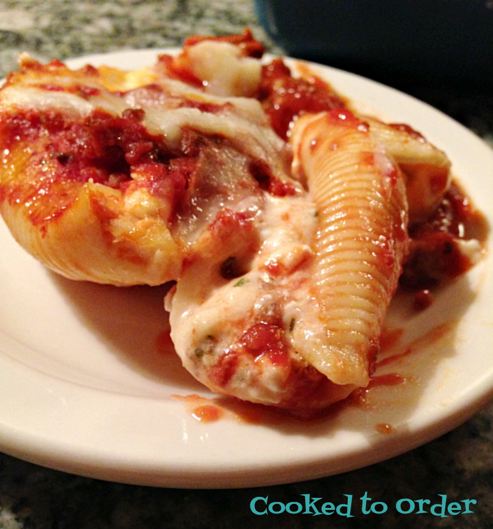 Cooked To Order: Lasagna Stuffed Shells