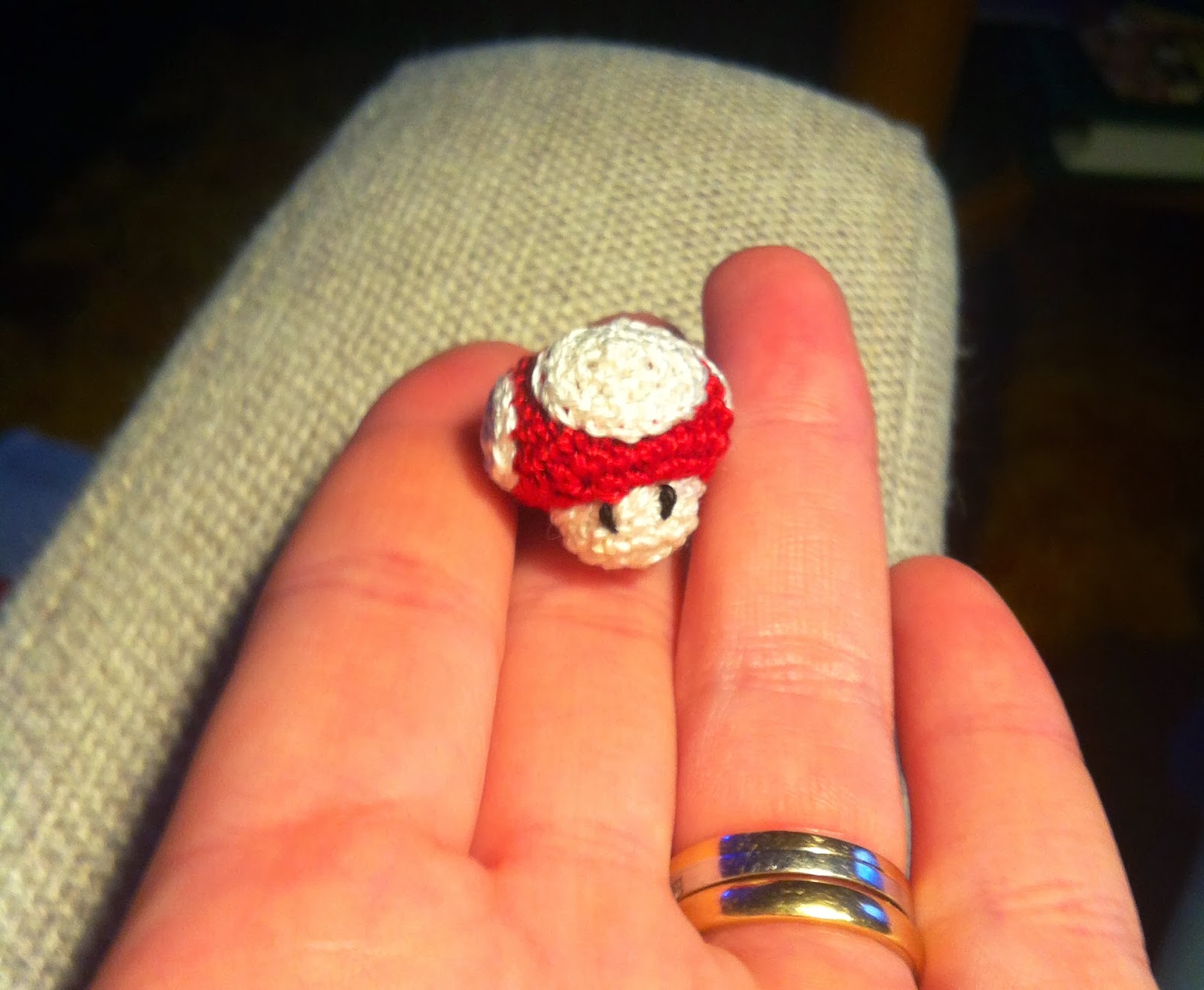 Tips och Trix: Virkad liten super Mario svamp