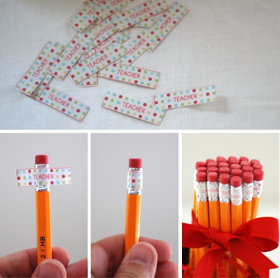 Creative Party Ideas by Cheryl: Teacher Gift Idea...Pencils, "Please ...