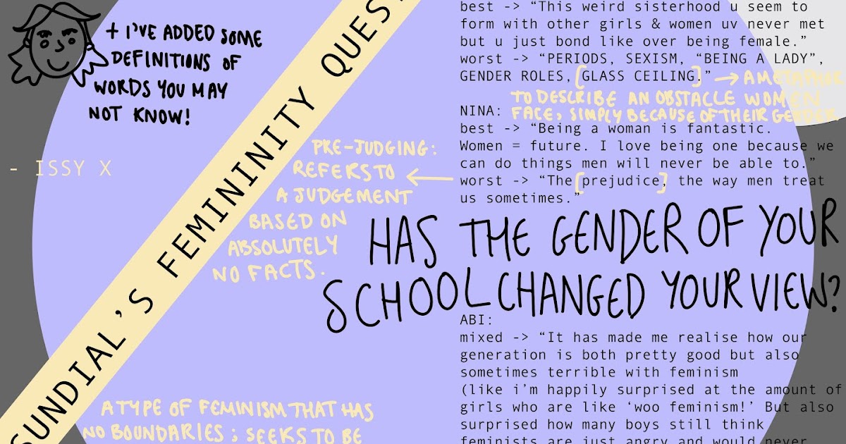 femininity and what it means to be a girl