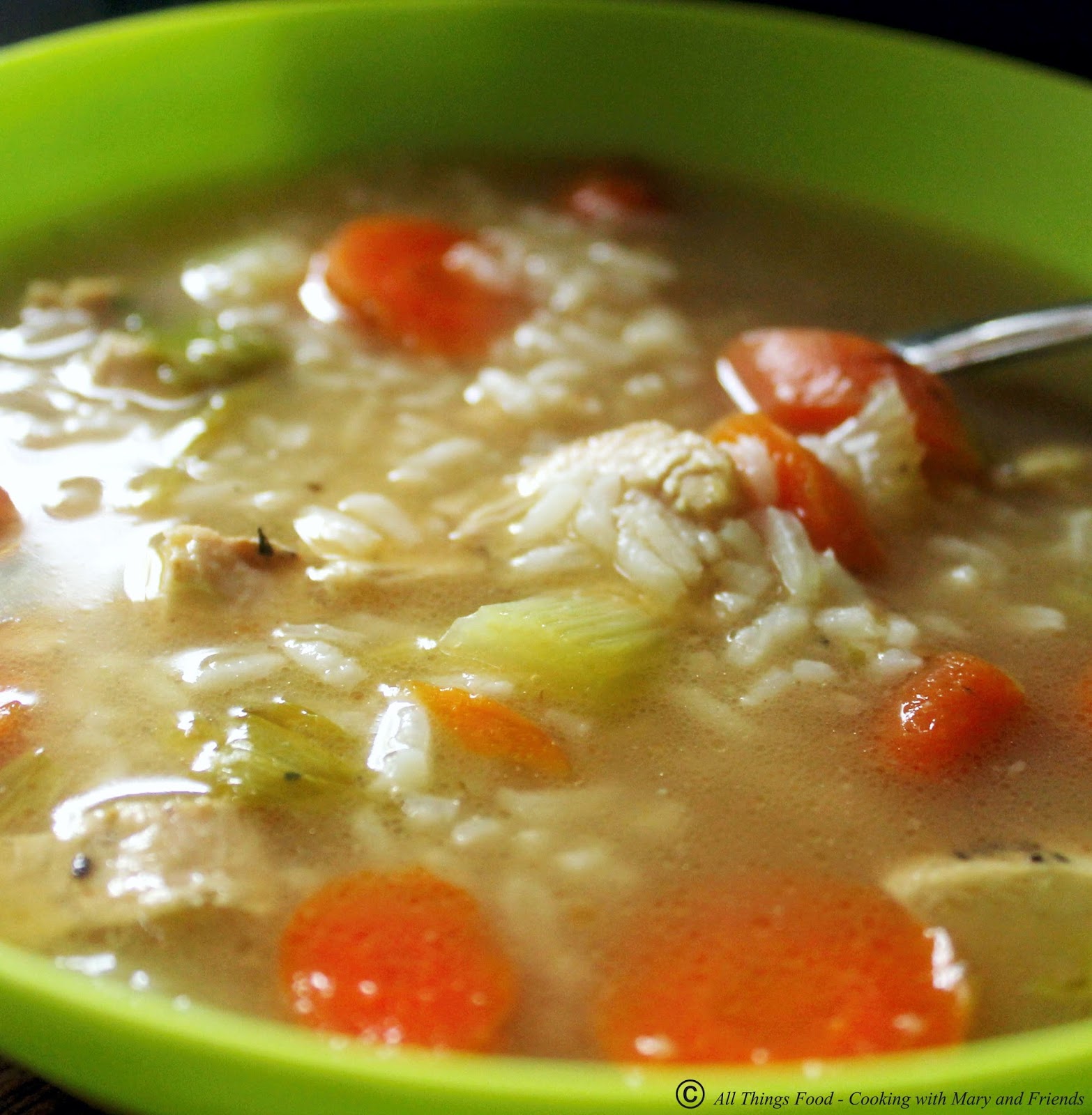 Cooking With Mary and Friends: Homemade Chicken and Rice Soup