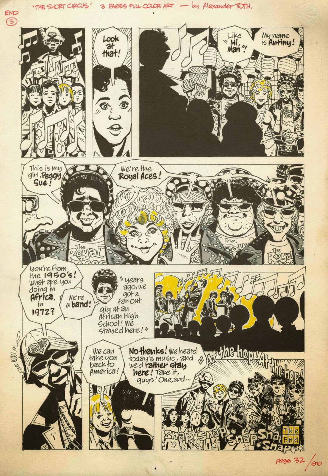 The ALEX TOTH archives: TOTH - ELECTRIC COMPANY MAGAZINE 03 Short ...