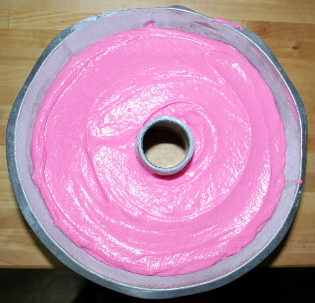 A Dessert a Week: Hot Pink Pound Cake