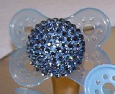 Dimples and Daises Baby Boutique: Bling Pacifiers!