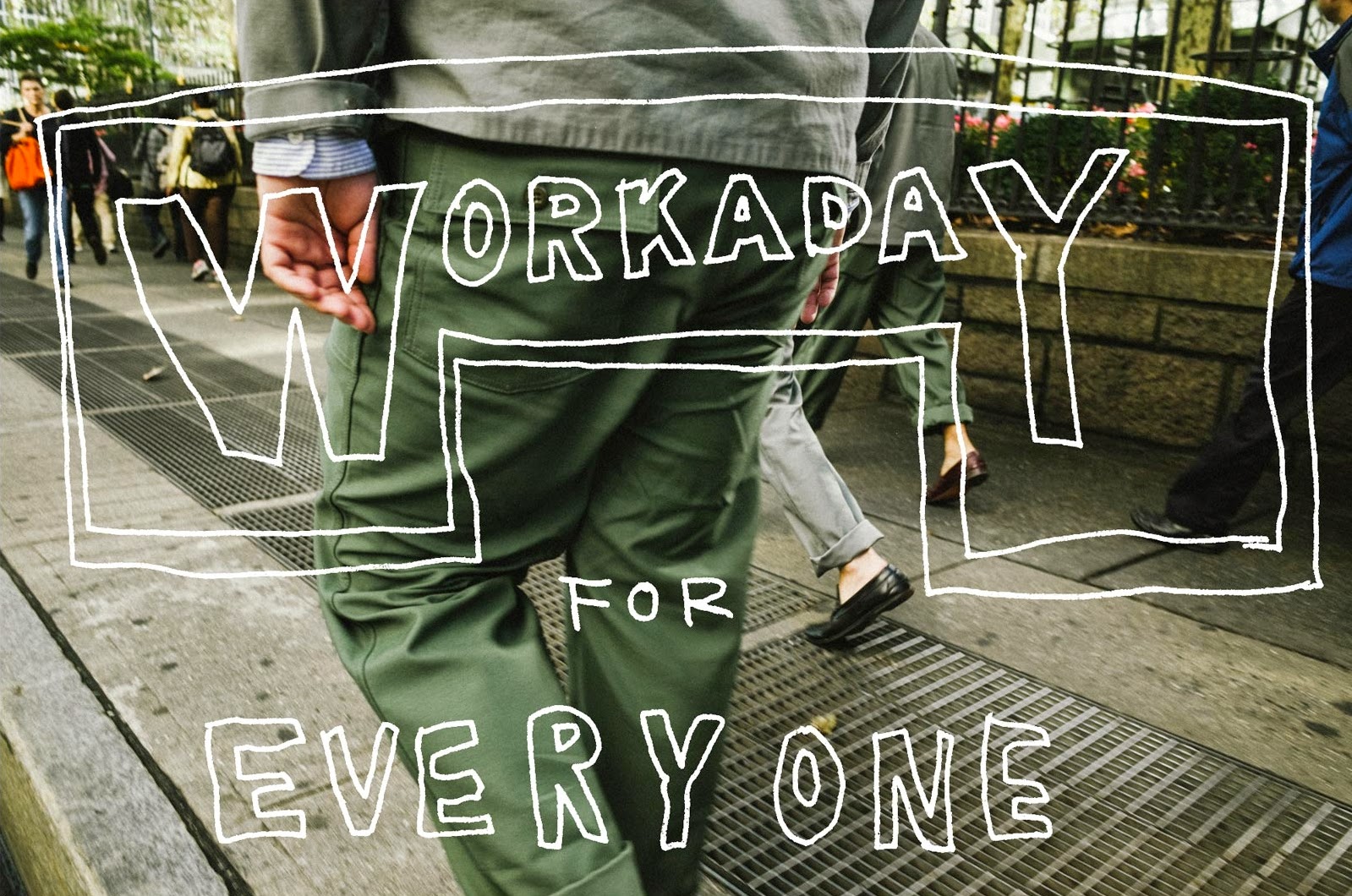 Royal Cheese: Engineered Garments Workaday "WORKADAY FOR EVERYONE ...