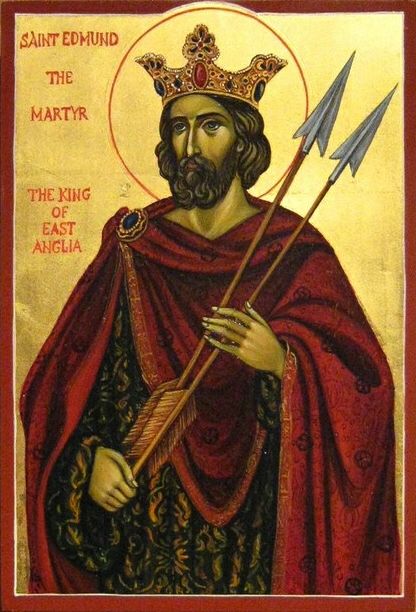 ORTHODOX CHRISTIANITY THEN AND NOW: Saint Edmund, King of East Anglia ...