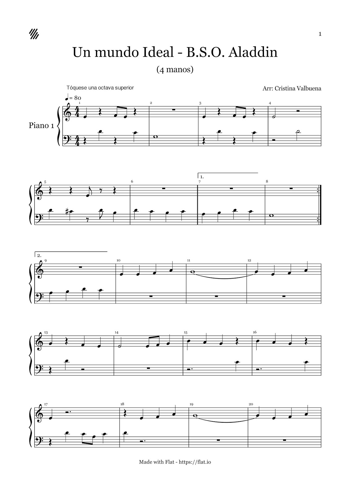 Un Mundo Ideal Aladino Arreglo Facil Para Piano Sheet - vrogue.co Un Mundo Ideal Aladino Arreglo Facil Para Piano Sheet - vrogue.co