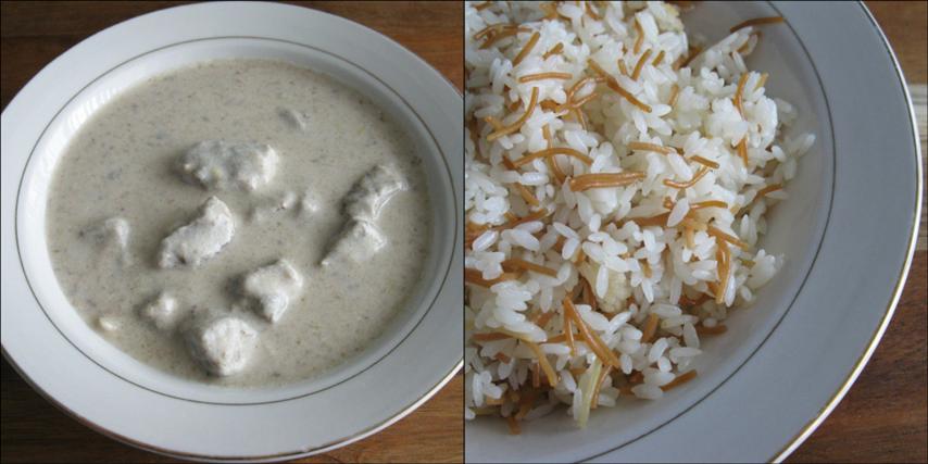 Food Recipes: Arabic Meat in Yogurt Sauce (Shakriya)