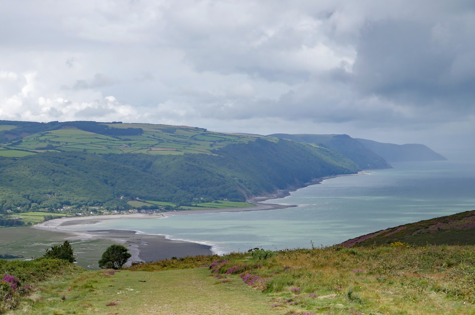 Walking in the country: Porlock Weir to Minehead (South West Coast Path ...