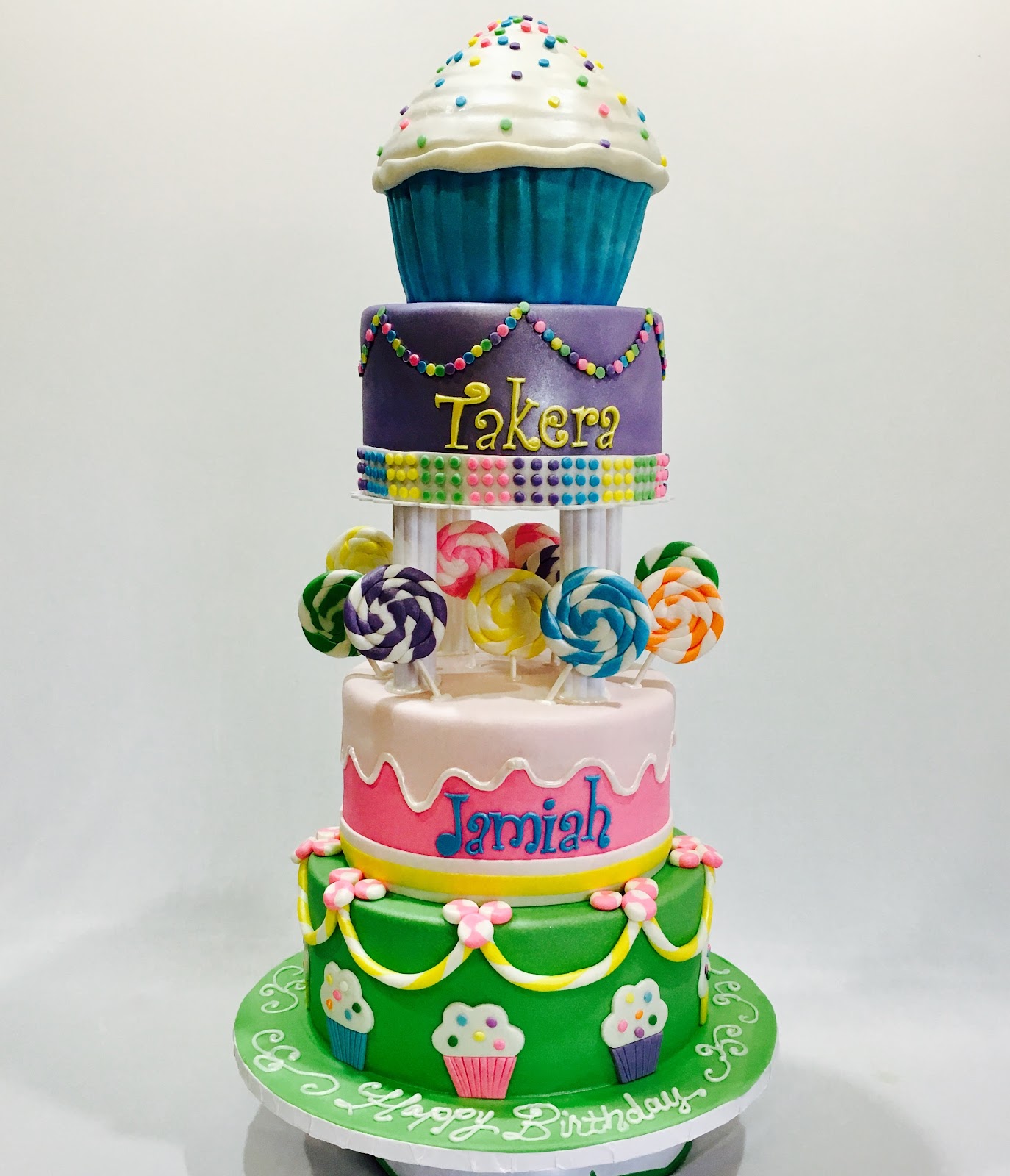 MyMoniCakes: Candyland theme cake