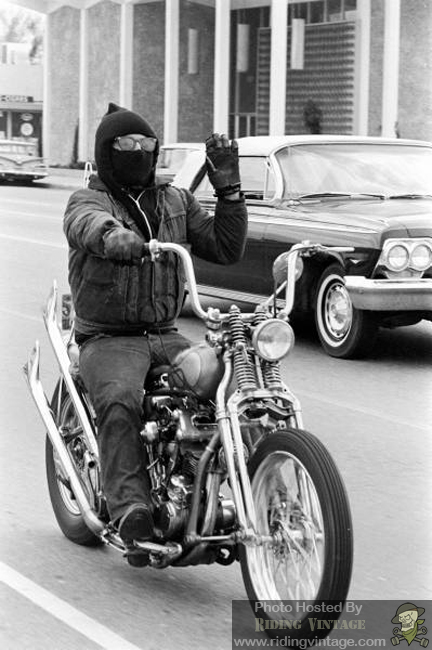 Hells Angels in the Wind ~ Riding Vintage