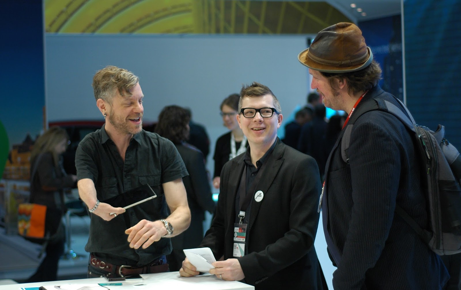 Sailfish OS Reviews: #MWC15 Photos: People Powered Jolla Booth