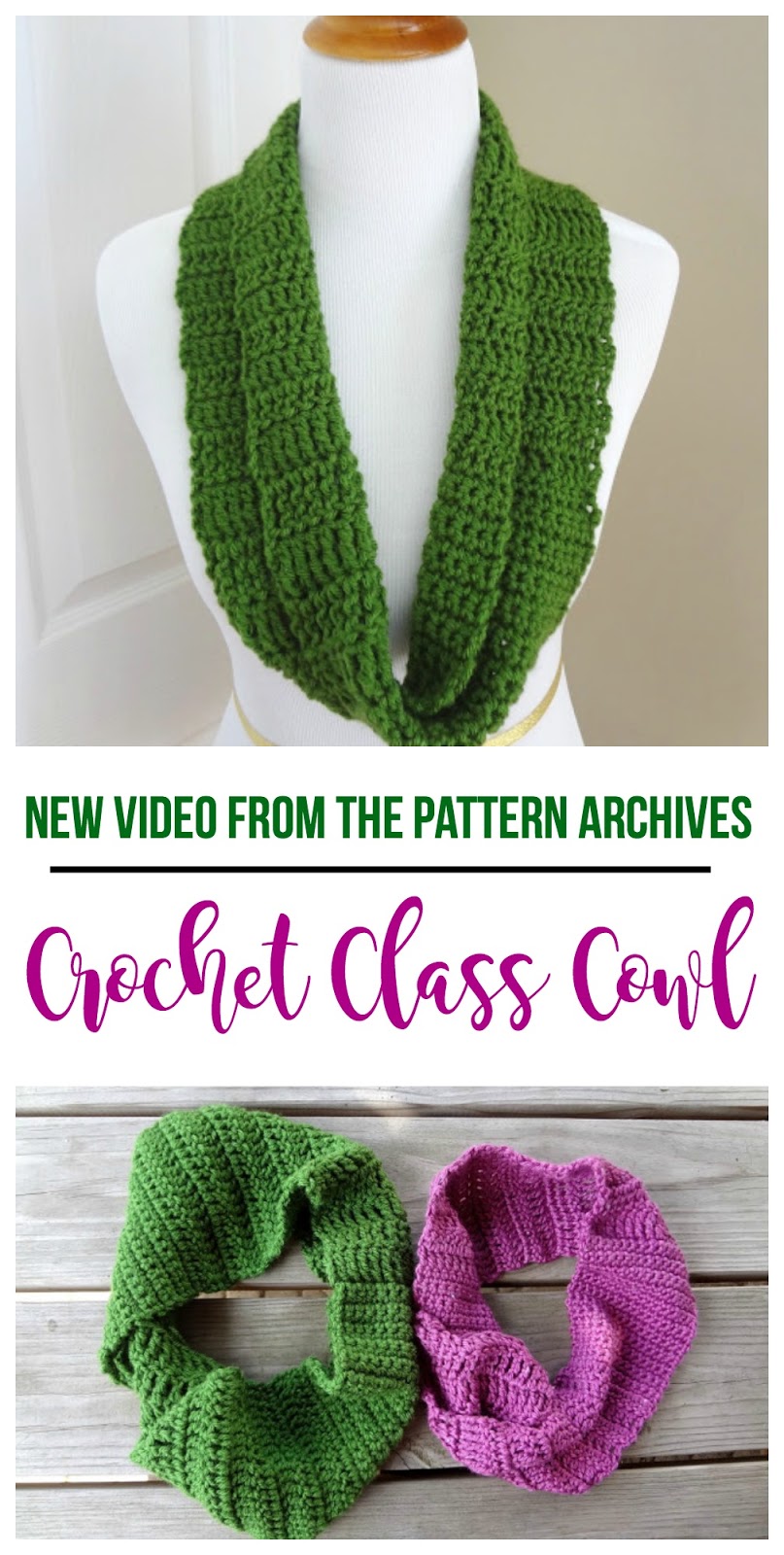 New Video Tutorial from The Fiber Flux Pattern Archives: Crochet Class ...