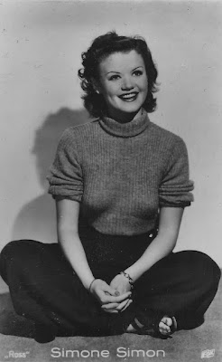 Film Noir Photos: Sweater Girl: Simone Simon
