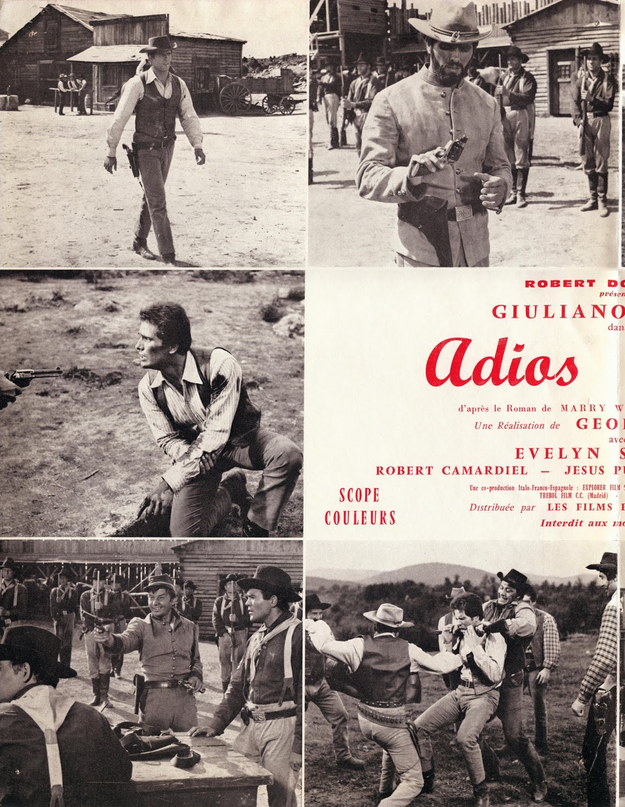 MON NOM EST PERSONNE: LES IMAGES DU WESTERN SPAGHETTI.: "ADIOS GRINGO ...