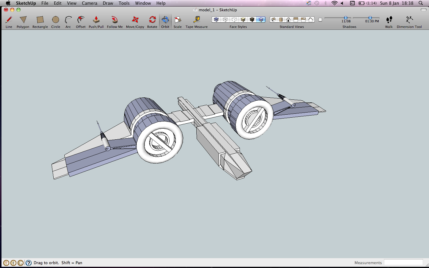 3d space navigator in google sketchup make 2016 - gilitmj