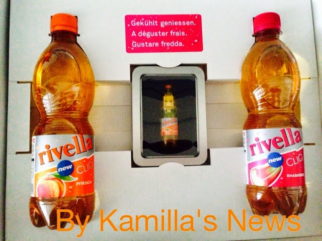 Kamilla`s News: Rivella Cliq - Pfirsich und Rhabarber