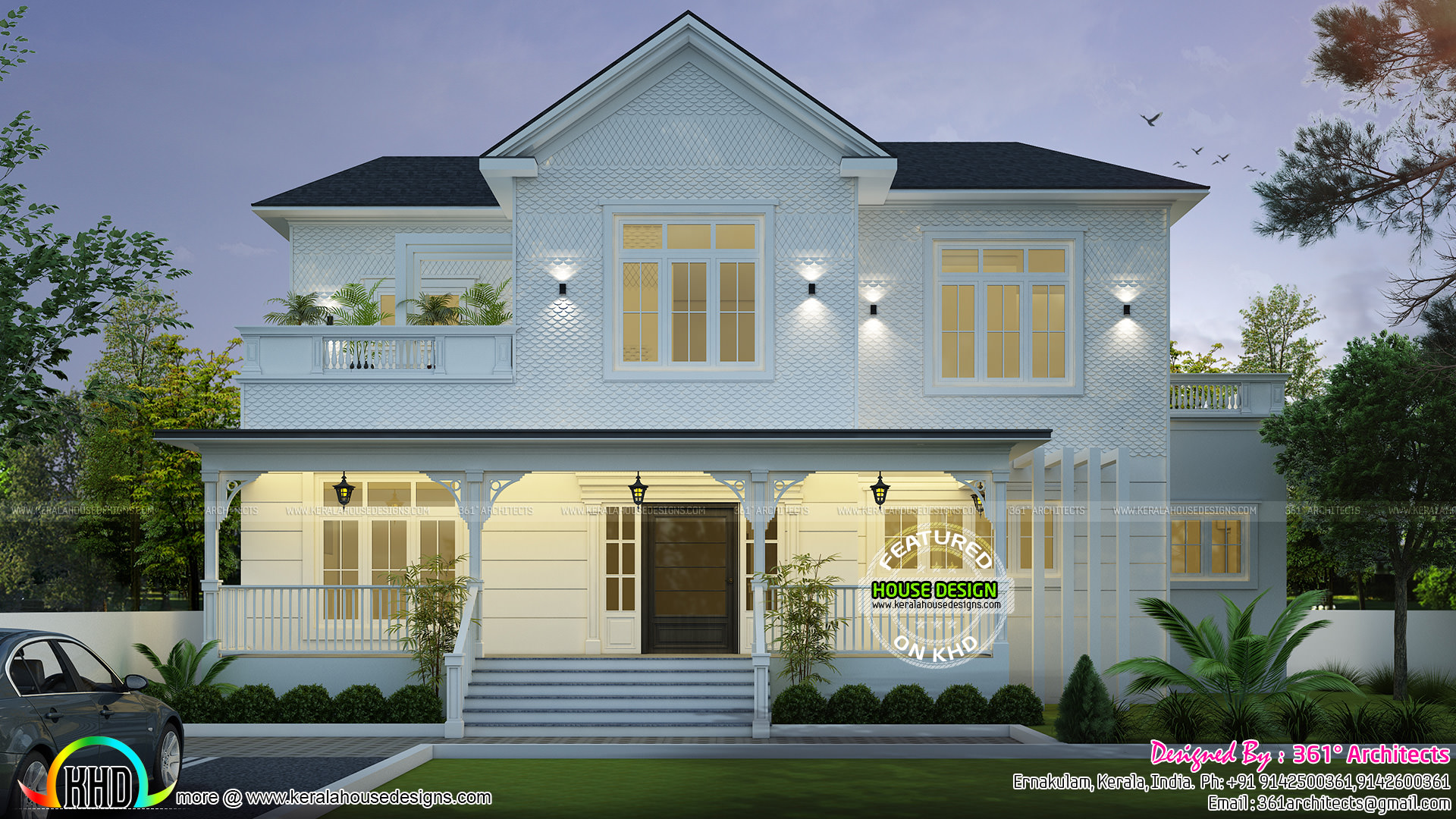 Roman style home plan - Kerala Home Design and Floor Plans - 9K+ Dream ...