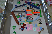 Messy Kids: Baked Crayon Mess...umm...Art