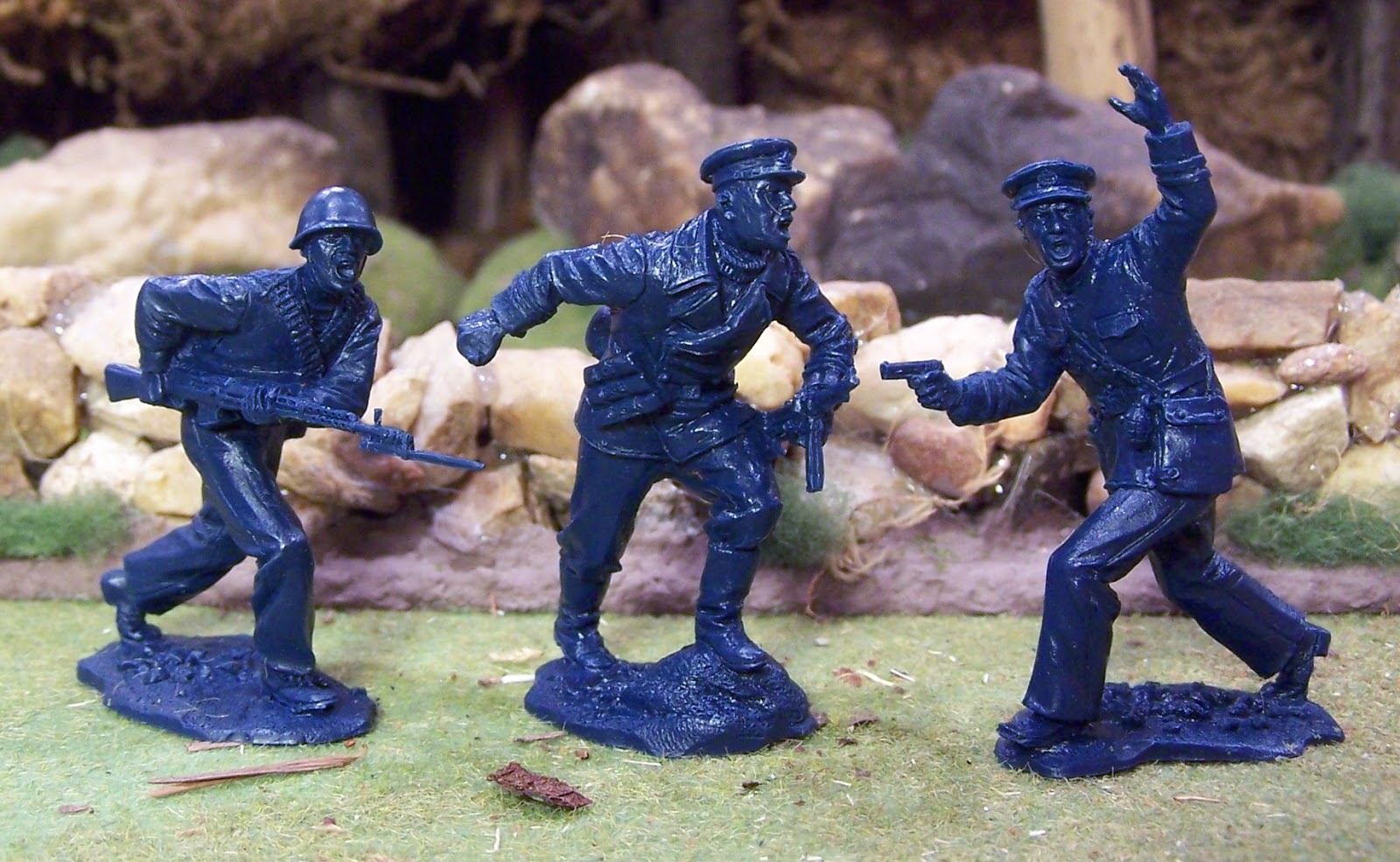 WWII Plastic Toy Soldiers: Soviet Naval Infantry