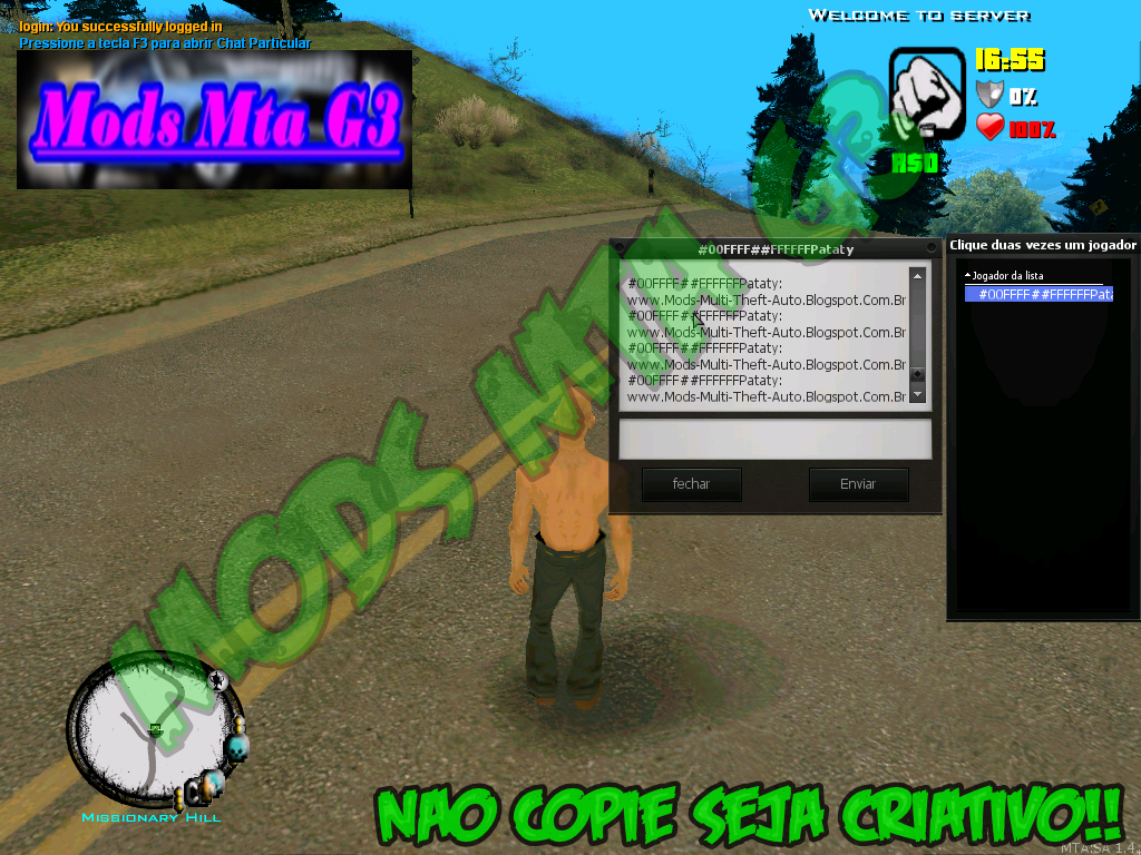 [MTA/SA]Painel Chat Privado - MTA Brasil