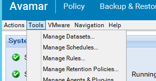 VirtWorld: Avamar - Enable Client Migration Tool