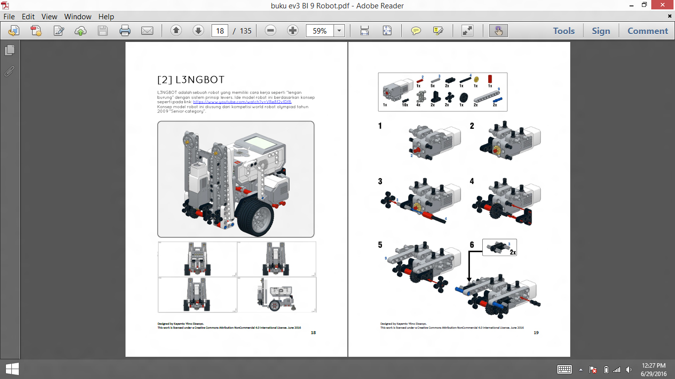 RoBoTiCS® education centre: LEGO MINDSTORMS Education EV3 Creative Robot
