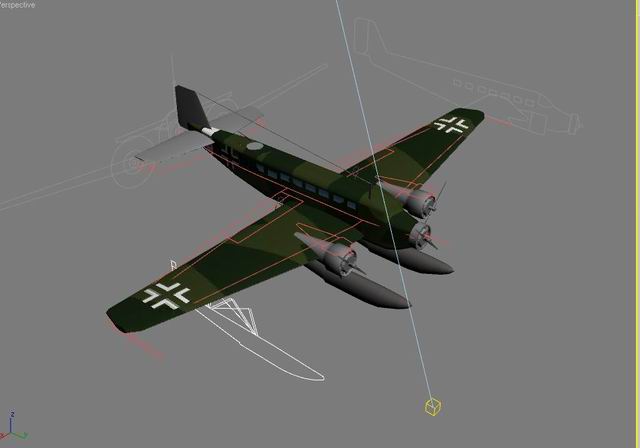 Junkers Ju 52 1:144 "the dock" - Papercraft4u | Free Papercrafts, Paper ...