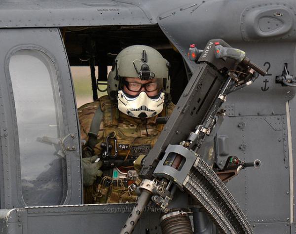 Asian Defence News: US machine gunner evil masks
