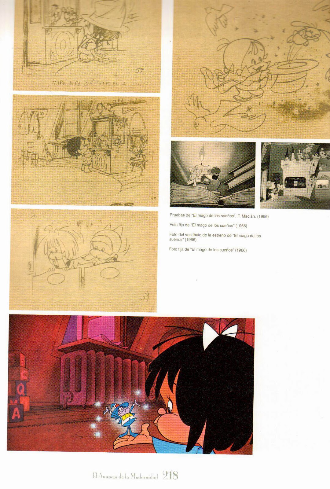 LA ANIMACION ESCRITA: El anuncio de la modernidad. Estudios Moro 1955 ...