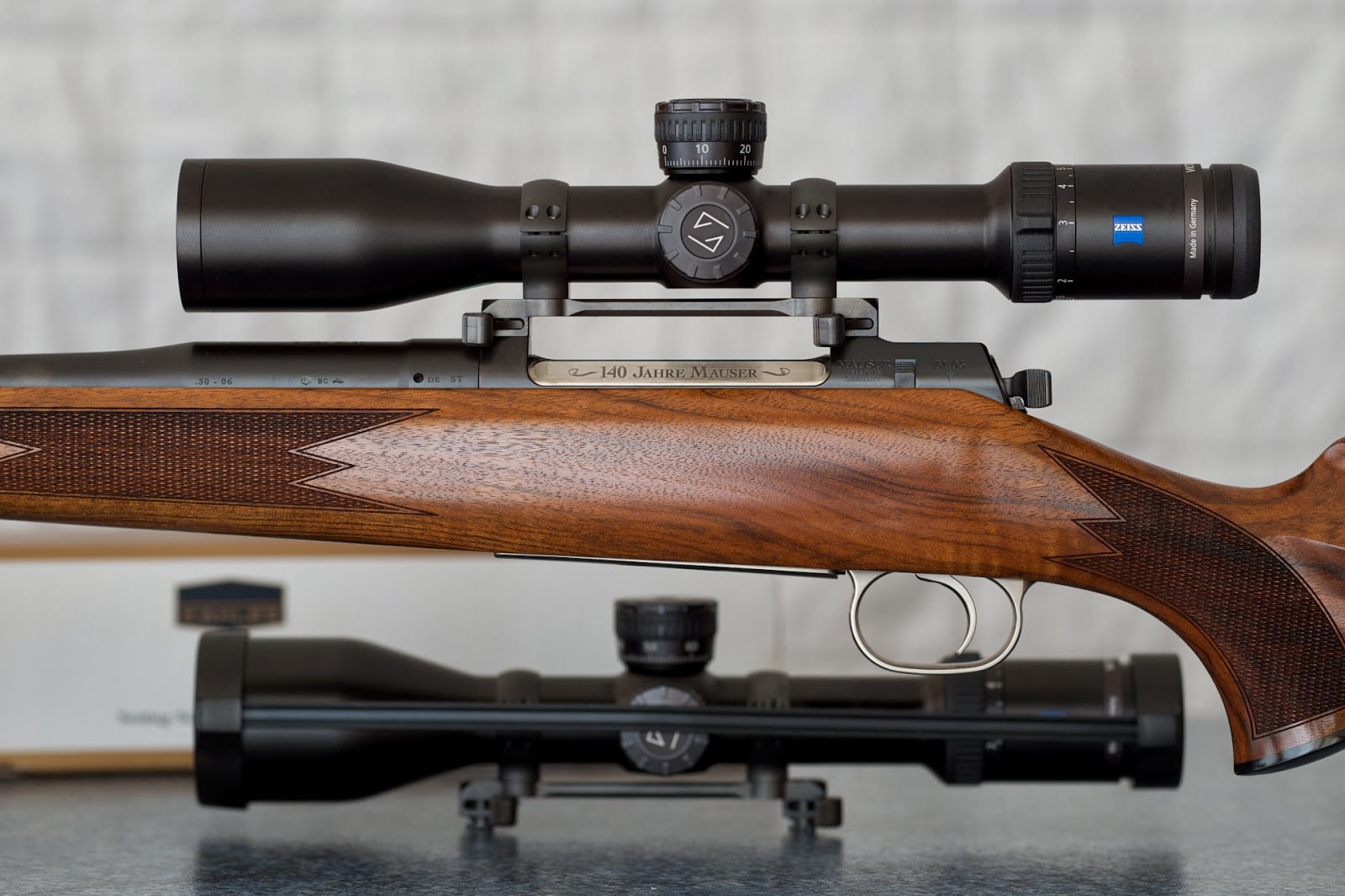 Mauser M03 Blog: Mauser M03 - Installing Riflescopes to Double Square ...