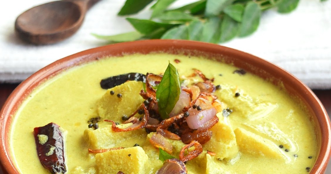 Poornima's Cook Book: Kalan / Kaalan (Plantain cooked in Yogurt based ...