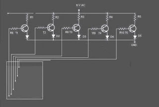 Rangkaian Sensor Ketinggian Level Air | Koleksi Skema Rangkaian Elektronika