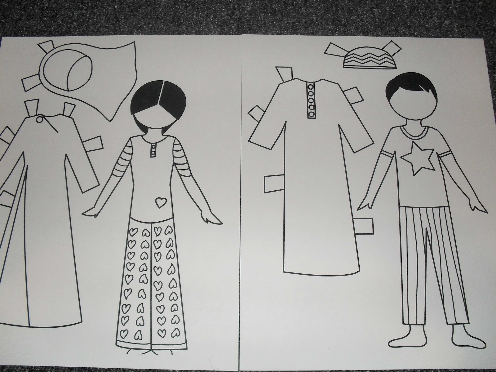 A Muslim Child is Born: Our Muslim Paper Dolls
