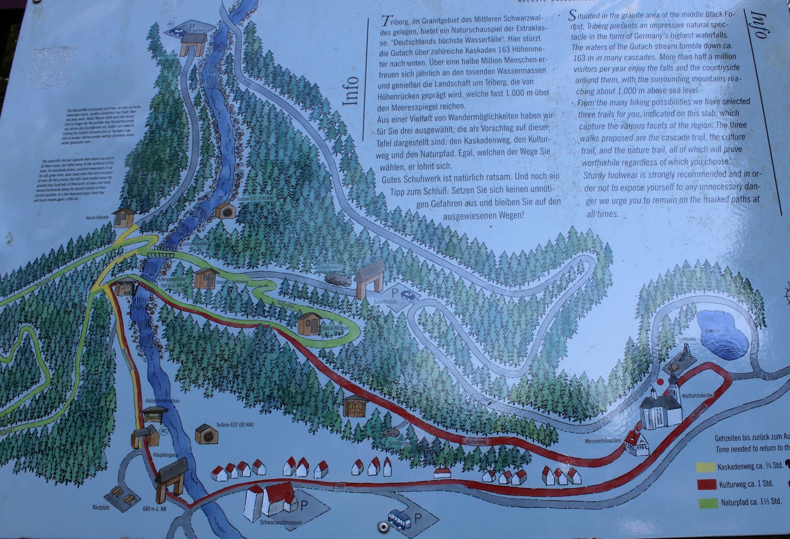 Triberg (Alemania) ~ EXCURSIONES Y SENDERISMO